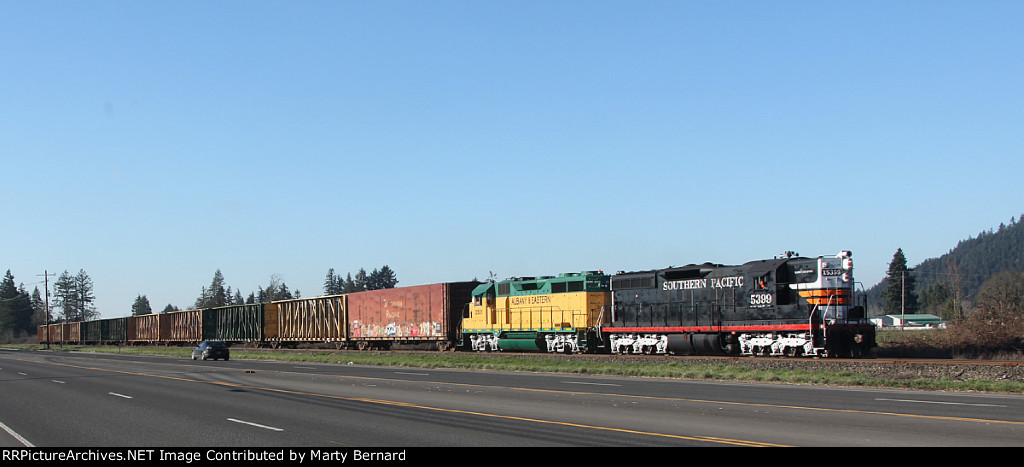 LLW 5399 and AERC 2501 Going Down the Sweet Home Branch